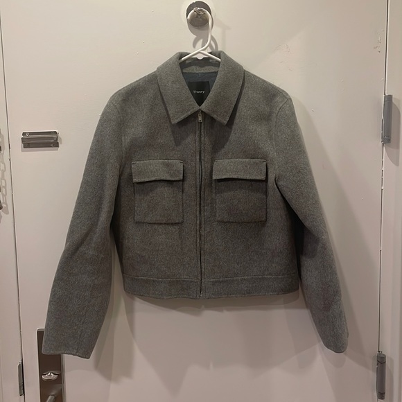 Theory | Jackets & Coats | Womens Theory Wool Cashmere Jacket In Size S ...